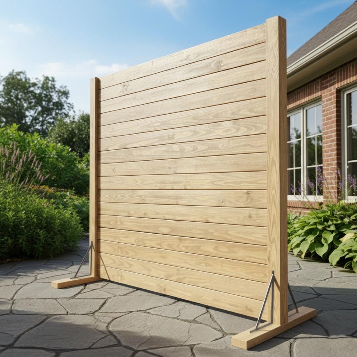 Easy DIY 8 Ft Sturdy Wooden Backdrop Wall Blueprint Design Plans Build ...