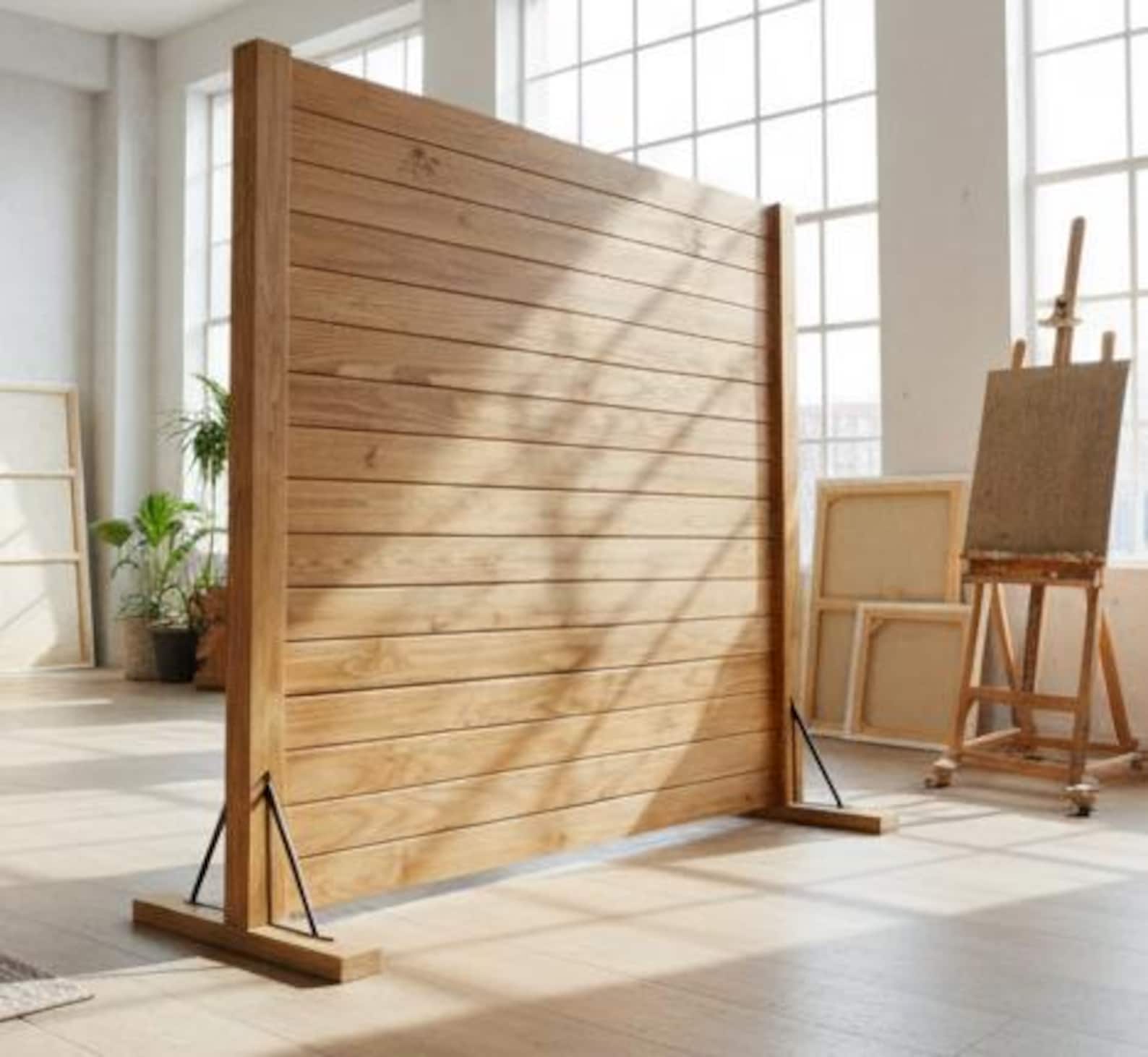 Easy DIY 8 Ft Sturdy Wooden Backdrop Wall Blueprint Design Plans Build ...