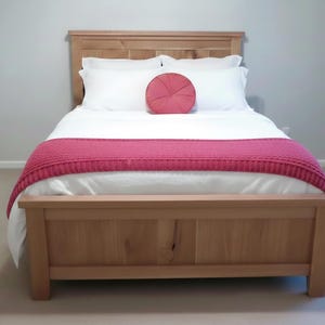 Easy DIY All Sizes Sturdy Wooden Bed Blueprint Design Plans Build Twin ...