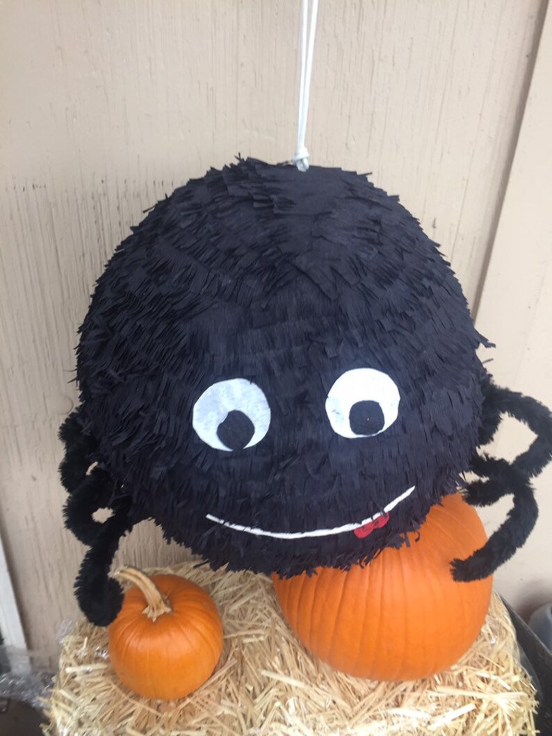 Halloween Spider Pinata Spider Pinata Halloween Party | Etsy