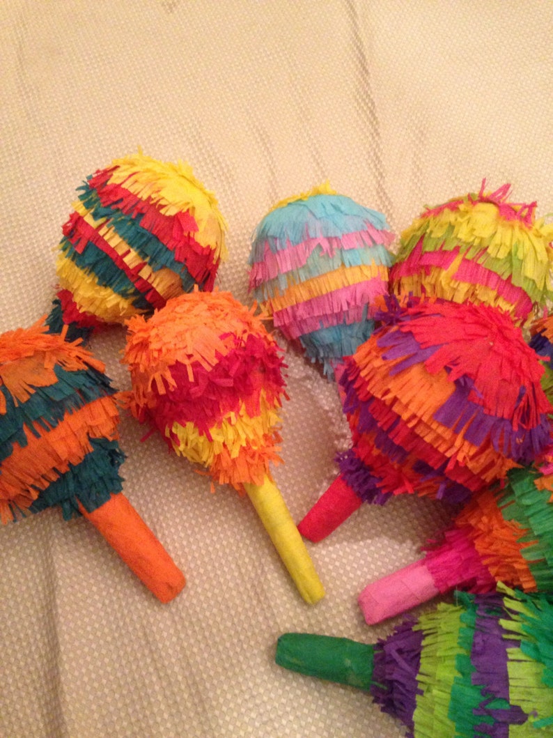 Mini Maraca Pinata - Party Favor - Treat Container -sold Individually ...