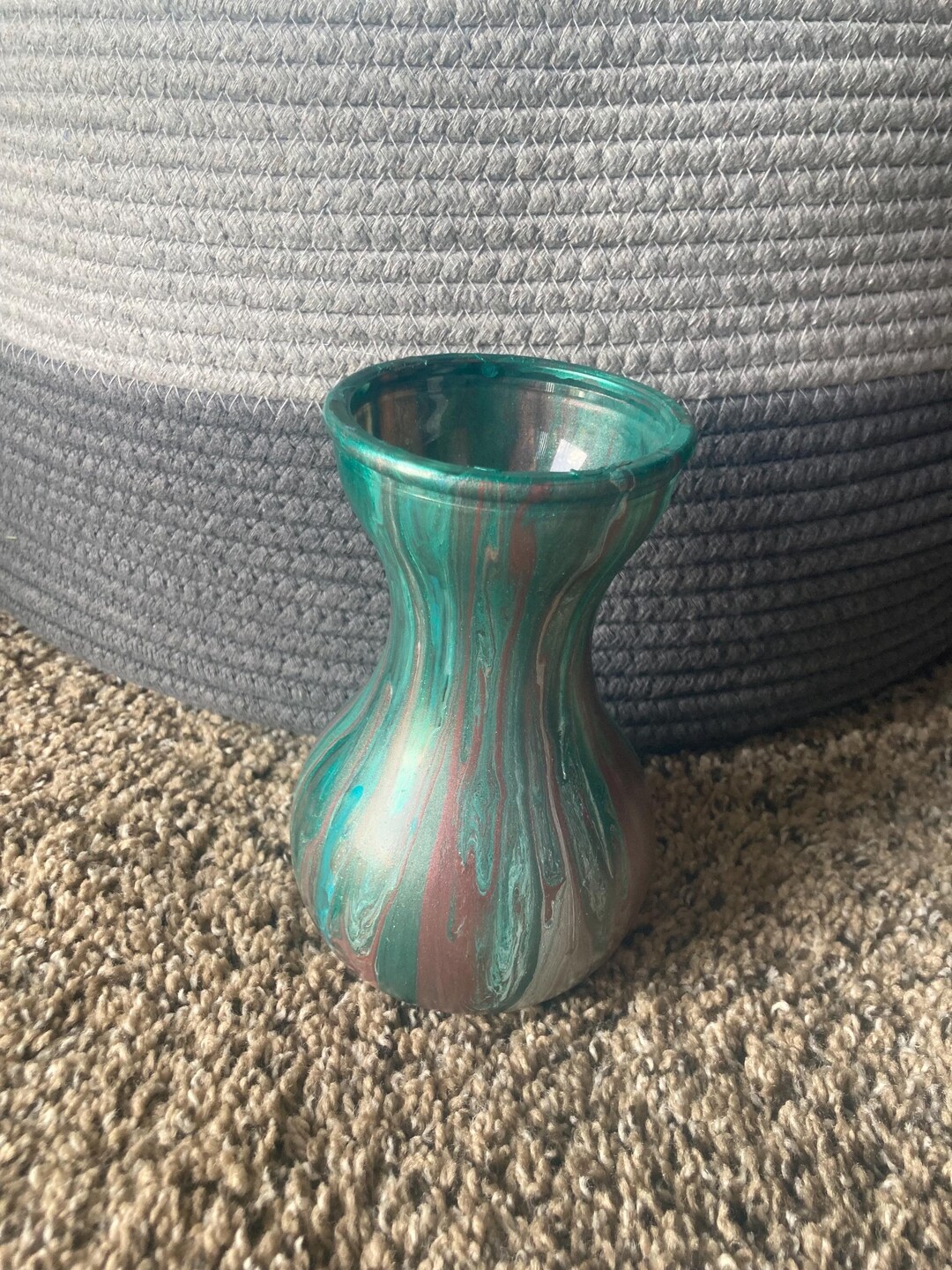 Fluid Art Vase - Original Art Vase - Custom Vases - Etsy