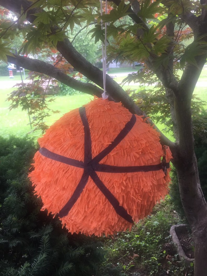 New Basketball Piñata Sports Themed Piñata Made to Order - Etsy