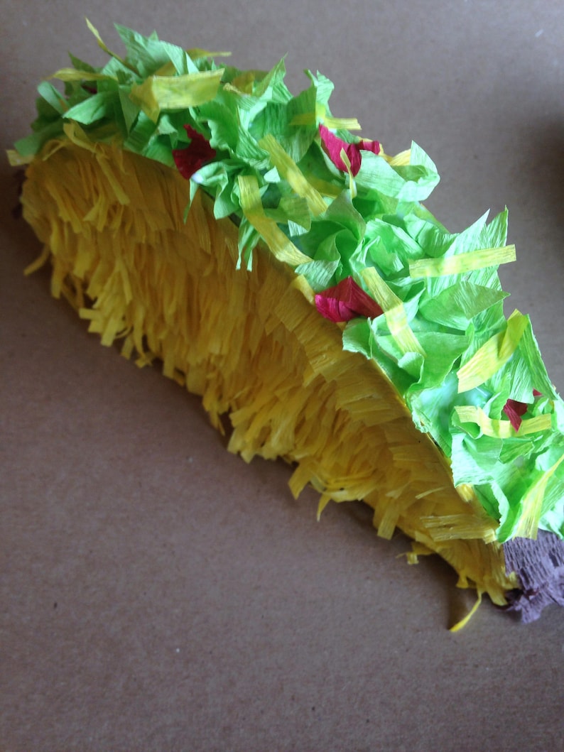 Mini Taco Pinata Taco Pinata Mexican Fiesta | Etsy