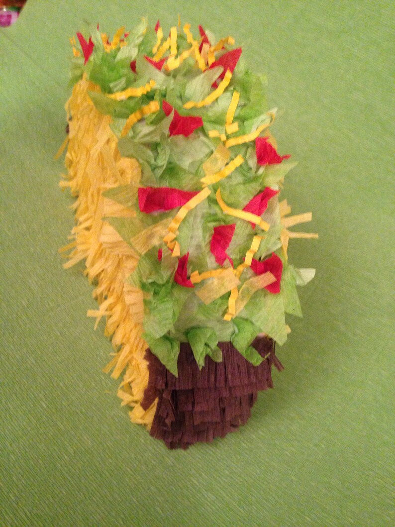 Mini Taco Pinata - Mini Taco - Gift Container - Personal Pinata - Etsy