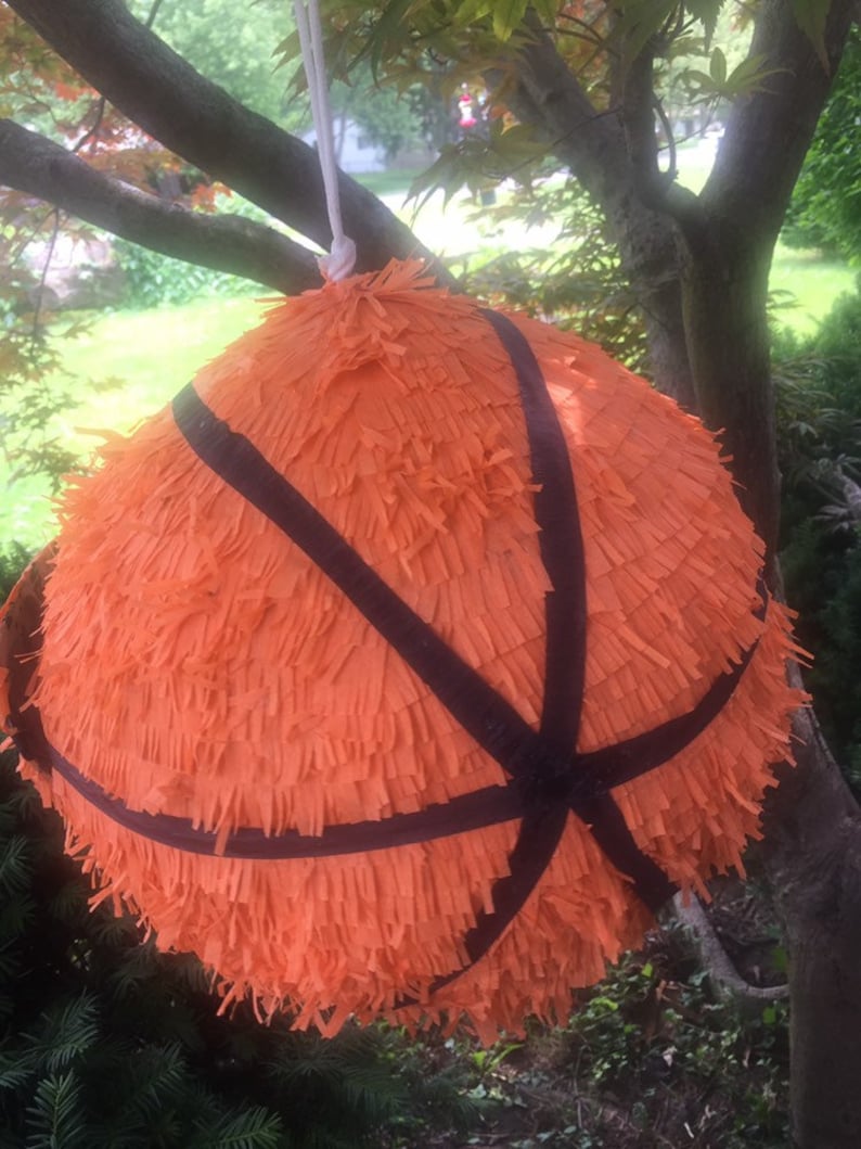 New Basketball Piñata Sports Themed Piñata Made to Order - Etsy