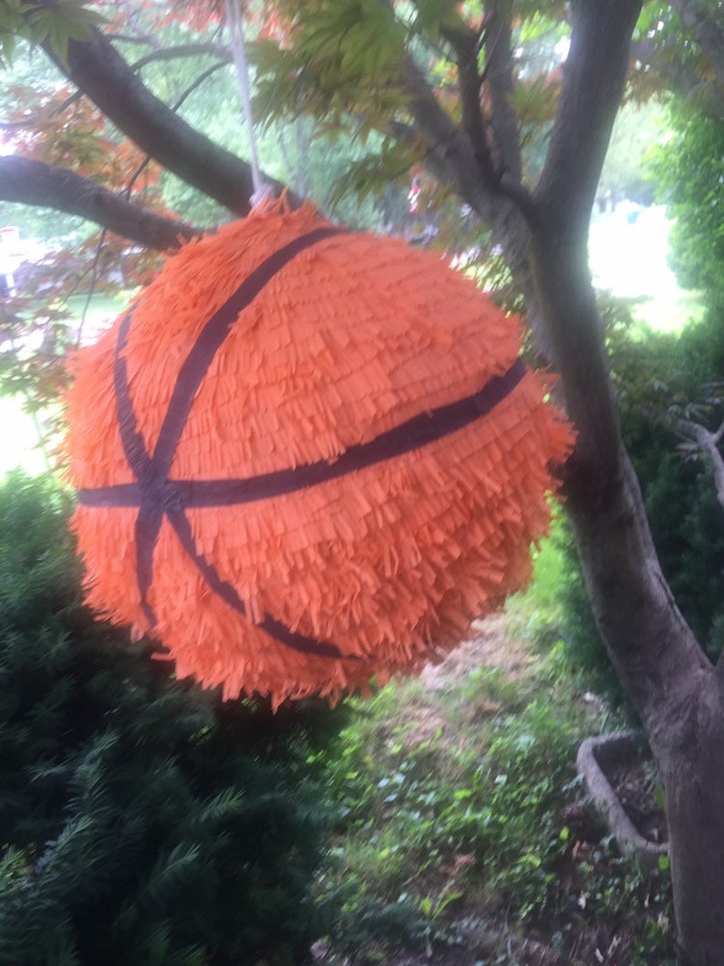 New Basketball Piñata Sports Themed Piñata Made to Order - Etsy