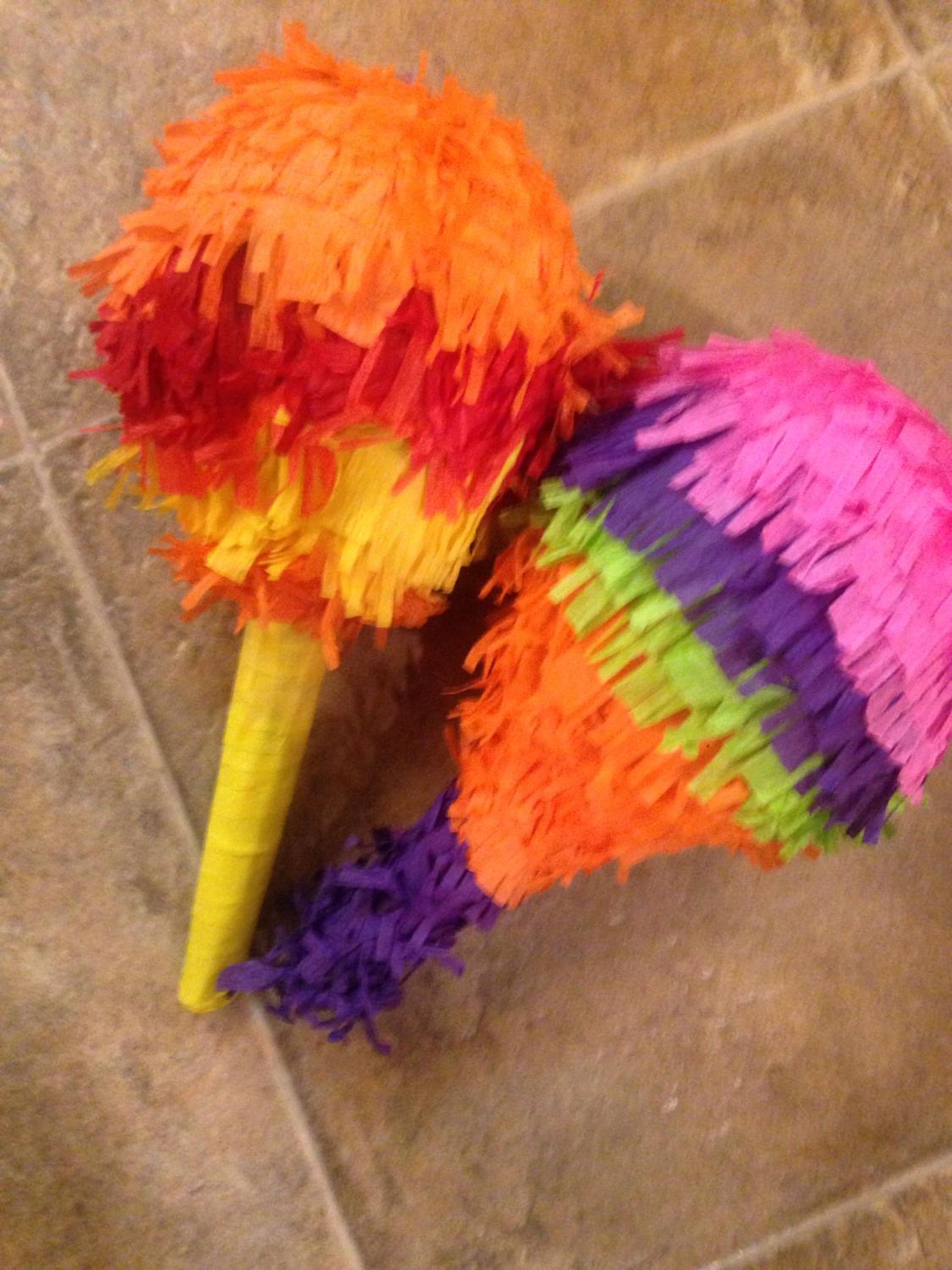 Mini Maraca Pinata Party Favor Treat Container sold | Etsy