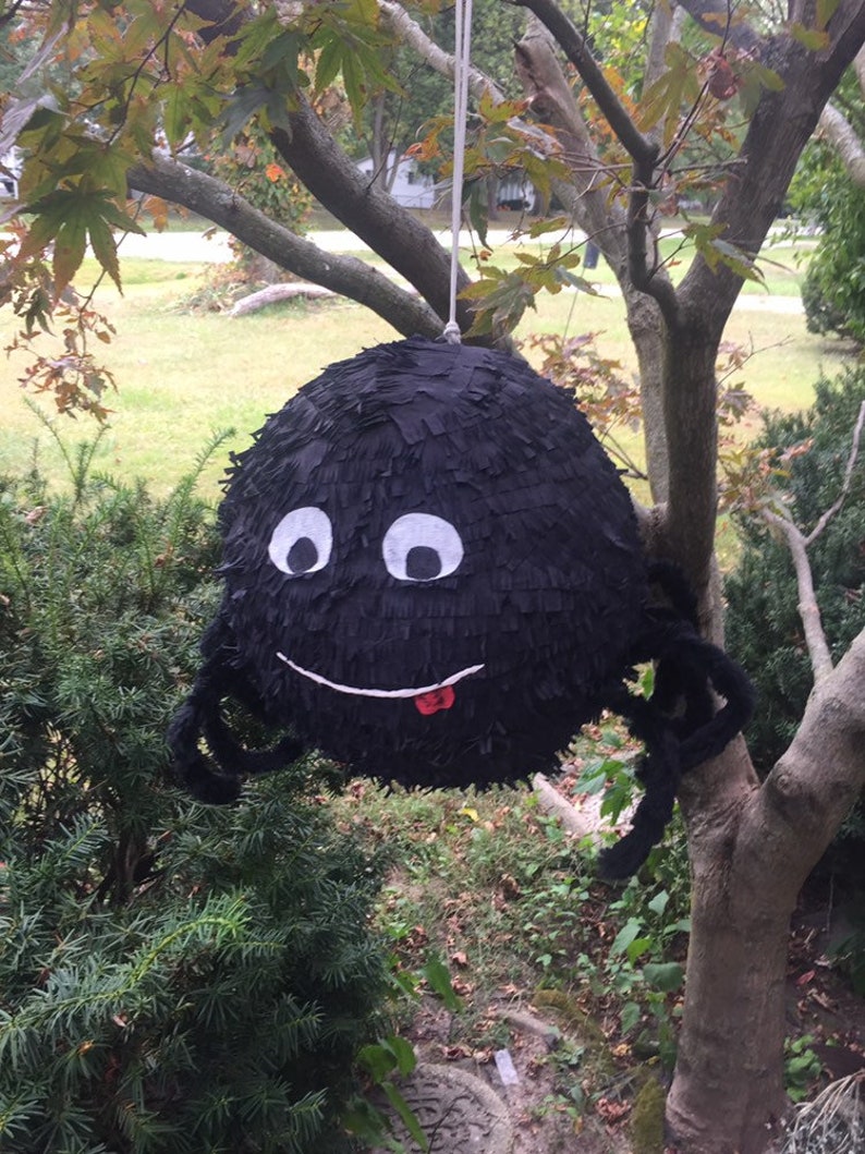 Halloween Spider Pinata Spider Pinata Halloween Party | Etsy