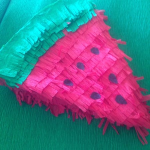 Mini Watermelon Slice Pinata - Mini Watermelon - Gift Container - - Etsy