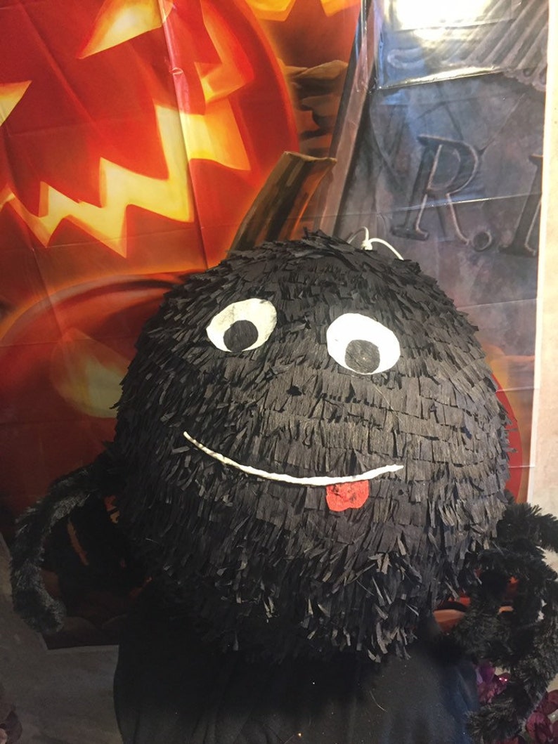 Halloween Spider Pinata Spider Pinata Halloween Party | Etsy