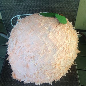 Peach Pinata - Fruit Pinata - Citrus Pinata - - Etsy