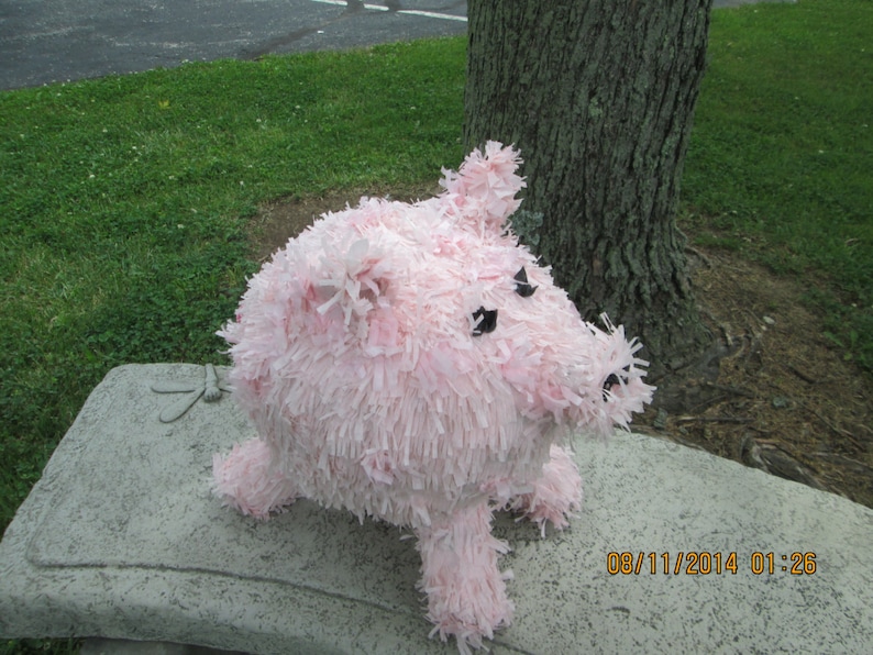 Small Piggy Pinata - Pink Piggy Pinata - Pig Pinata - Pig Party Pinata ...