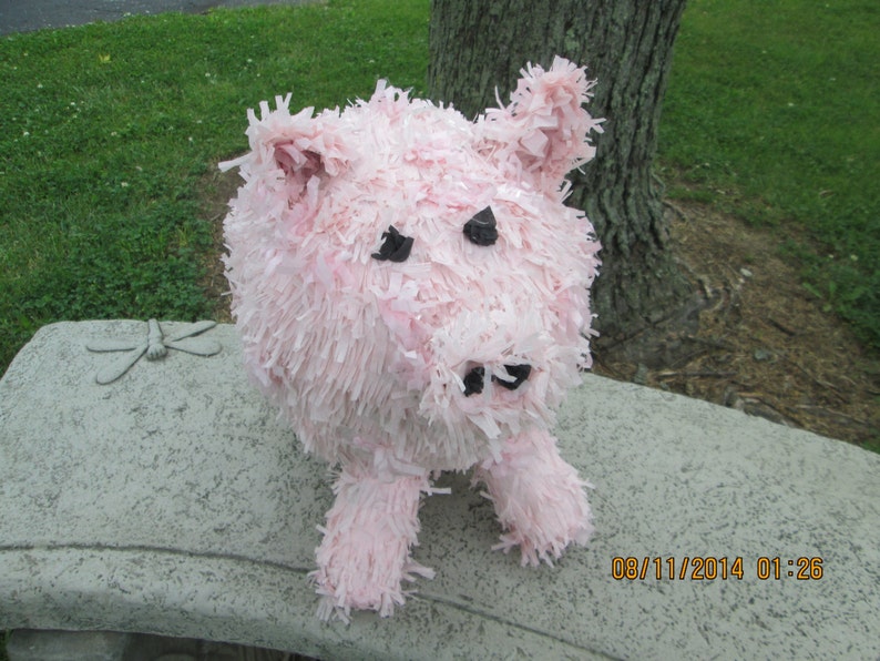 Small Piggy Pinata - Pink Piggy Pinata - Pig Pinata - Pig Party Pinata ...