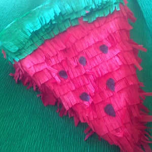 Mini Watermelon Slice Pinata - Mini Watermelon - Gift Container - - Etsy