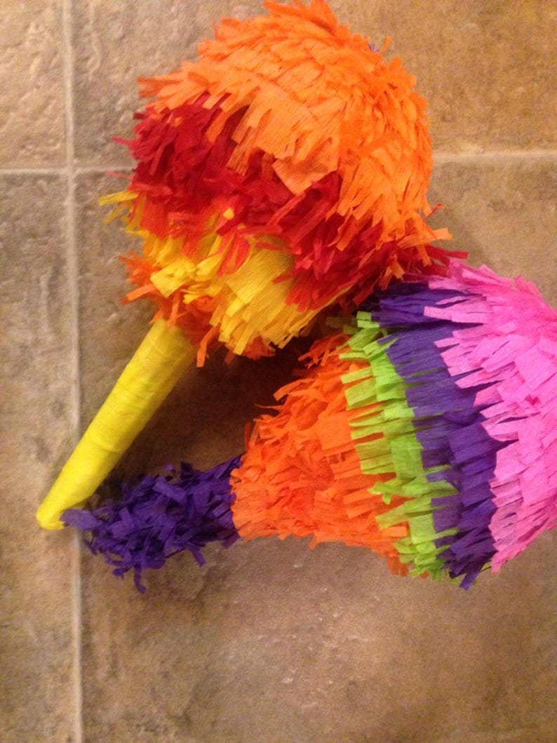 Mini Maraca Pinata - Party Favor - Treat Container -sold Individually ...