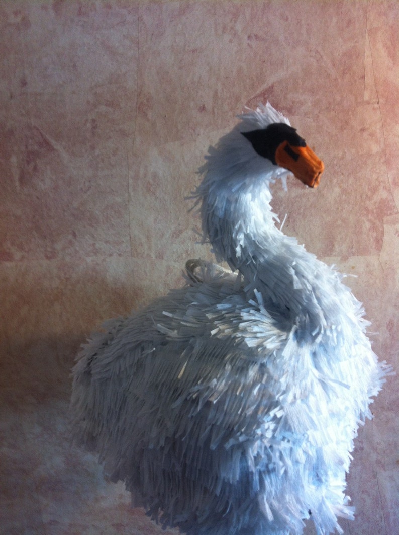 Swan Pinata Small Swan Pinata Bridal Showers Wedding | Etsy