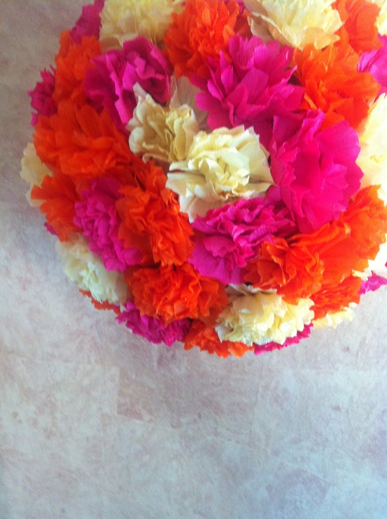 Flowerball Pinata Tropical Flower luau Pinata Wedding - Etsy