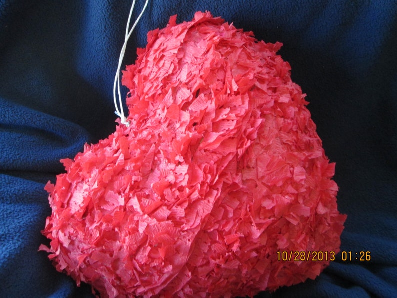 15” Red Heart Pinata - Valentine's Day Pinata - Heart Pinata - Weddings ...