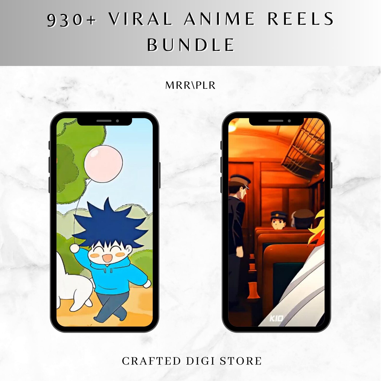 930+ Anime Reels Bundle, Viral Content (digital Download) - Etsy