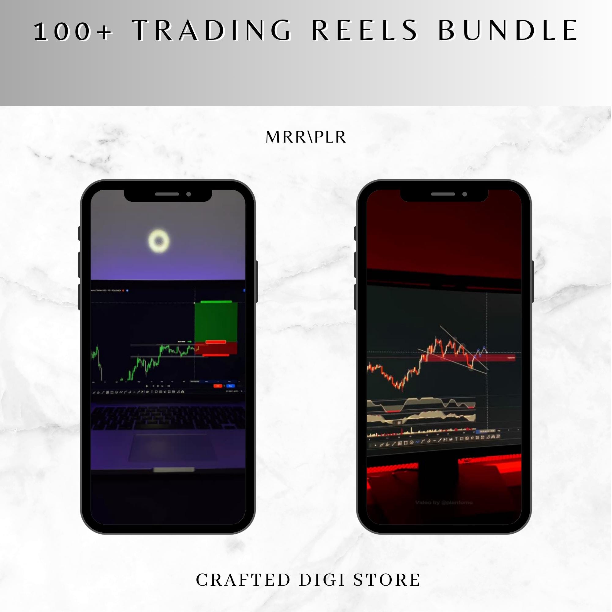 100+ Finance Trading Reels Bundle, MRR PLR (digital Download) - Etsy