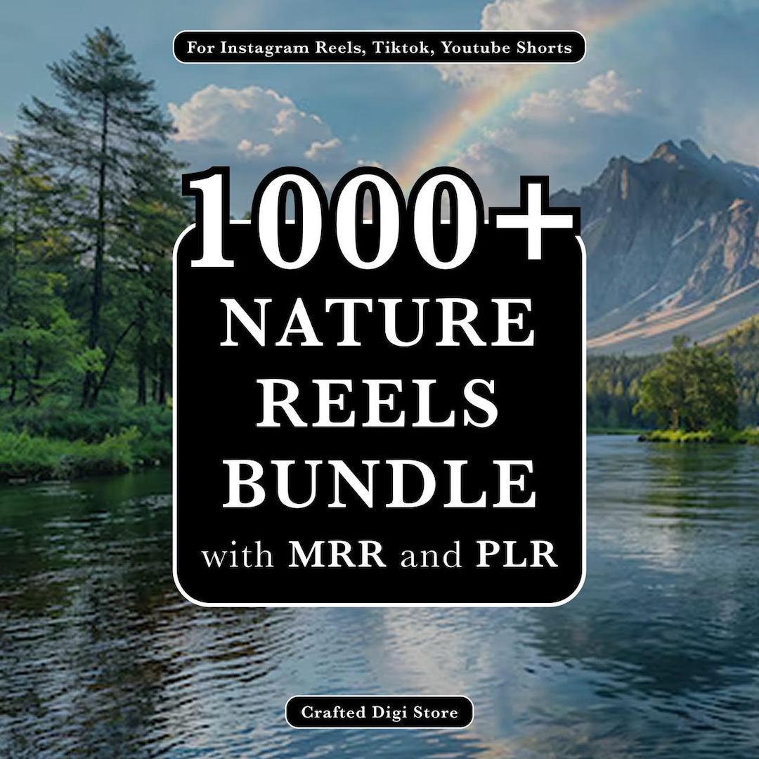 1000+ Nature Reels Bundle, Social Media Videos (digital Download) - Etsy