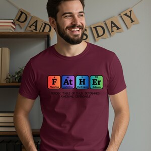 Father Element Shirt, Periodic Table Dad Shirt, Best Dad T-shirt ...