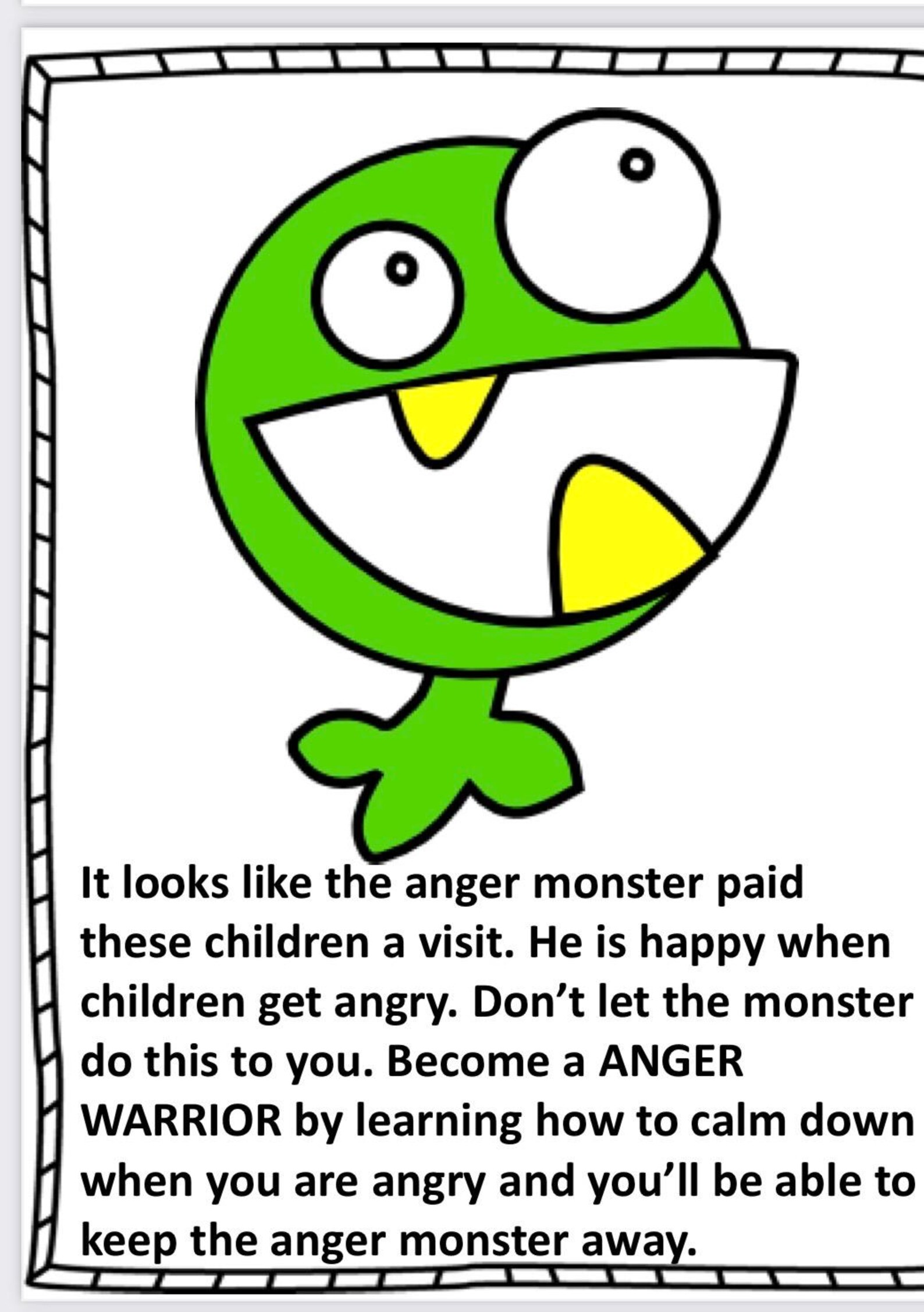 Counseling and Guidance Story and Activities on Anger Control - Etsy