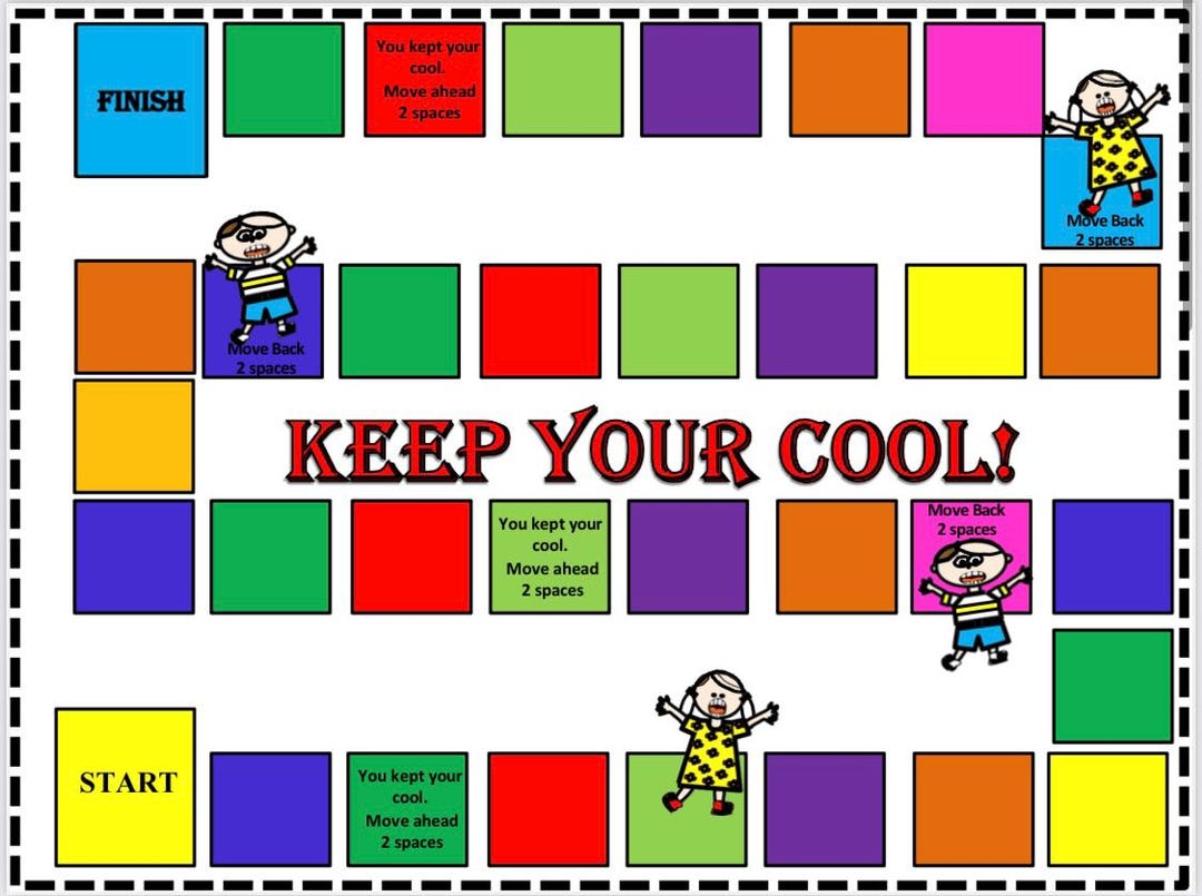 Anger Management Board Game - Etsy