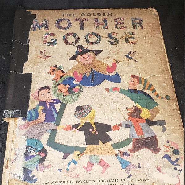 Mother Goose Book - Etsy