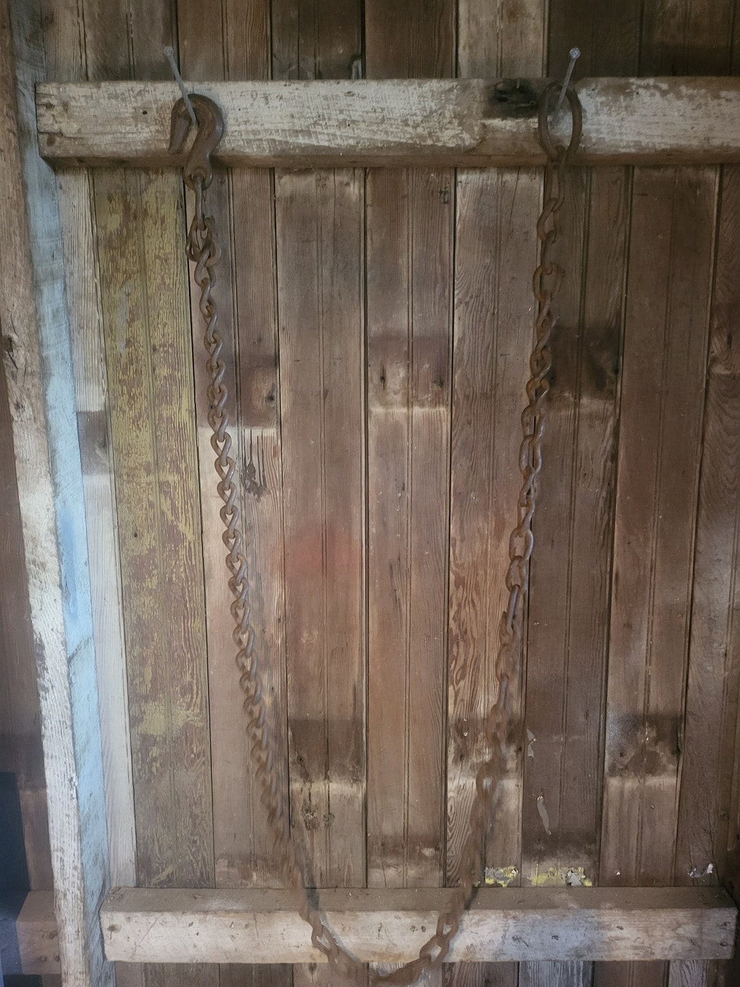 Rustic Chain, Farm Chain, Shackle Chain, Hook and Shackle, Farming ...