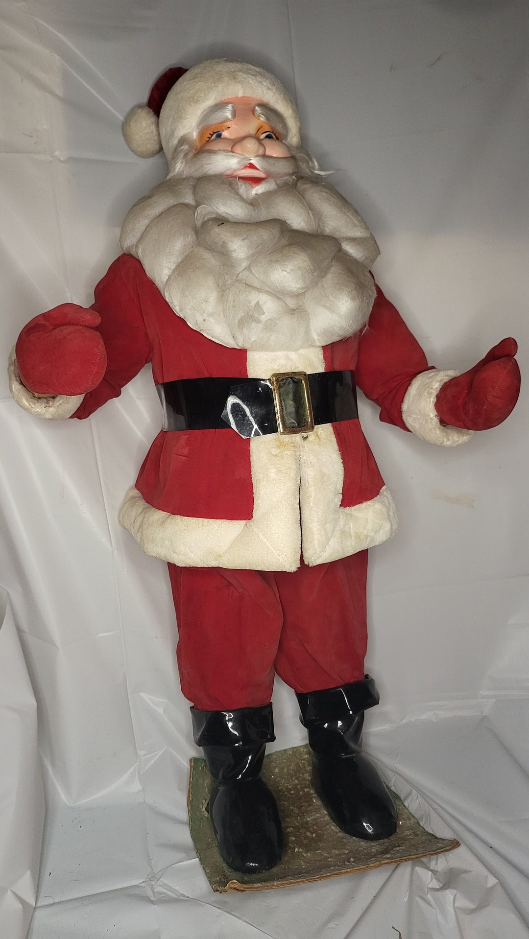 Vintage Harold Gale Santa Display - Handmade Holiday Decor (40 Inch) - Etsy