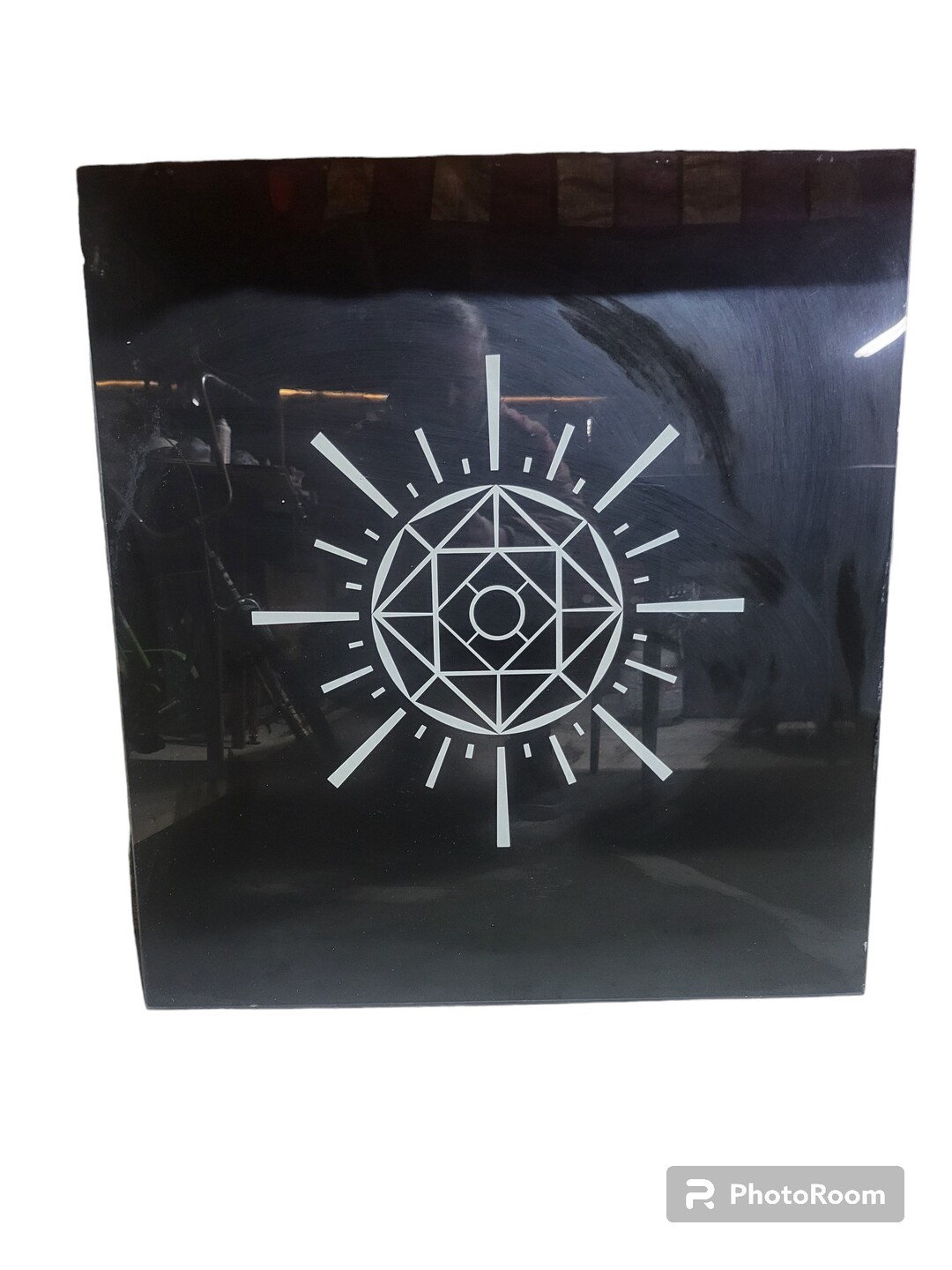Mandella Glass, Sacred Geometry Glass, Mandella Table Top - Etsy