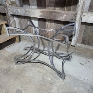 Chrome Table Base, Mcm Table Base Silver Table Base - Etsy