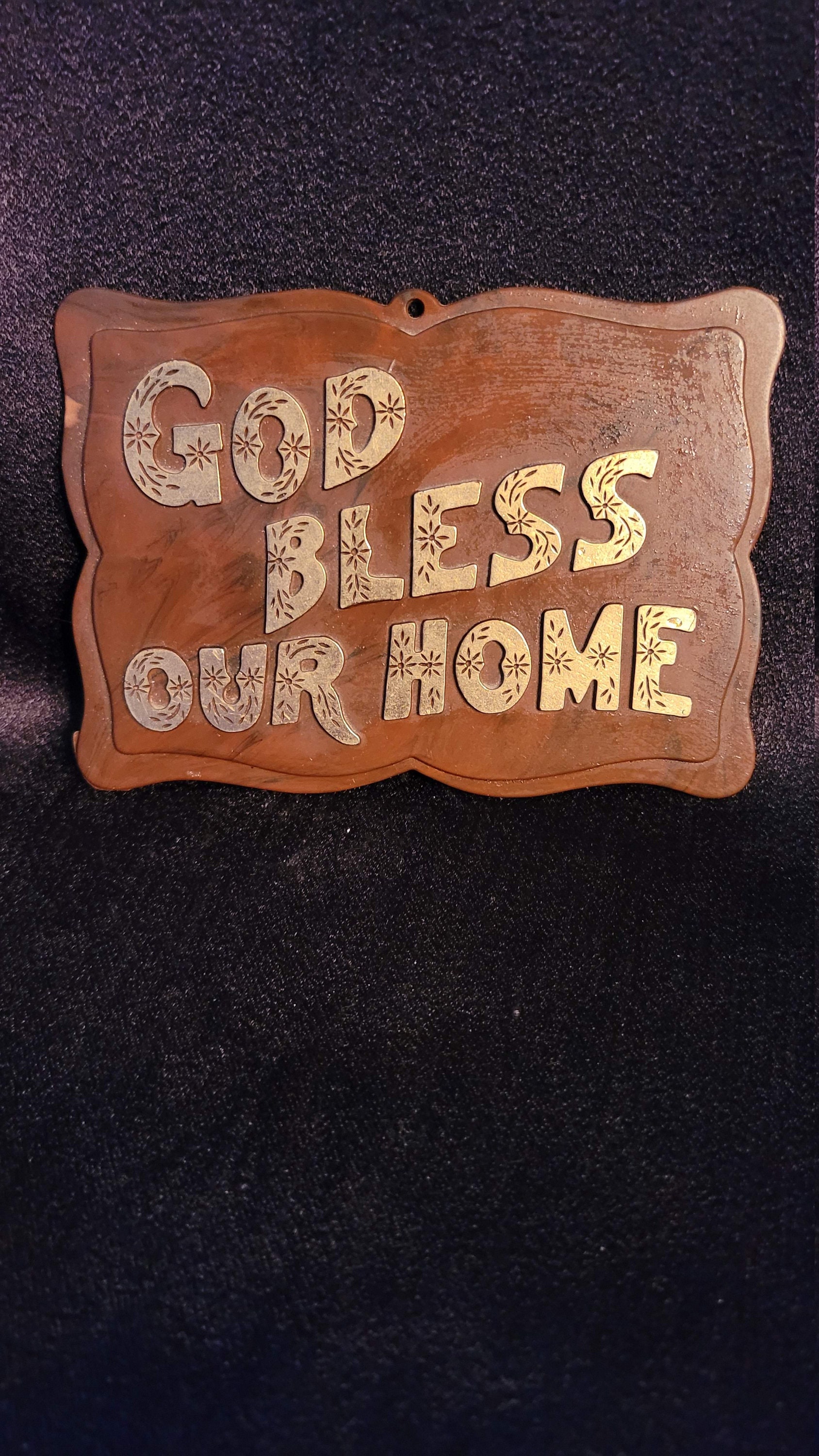 Religious Sign Religious Plaque Religious Saying House - Etsy UK