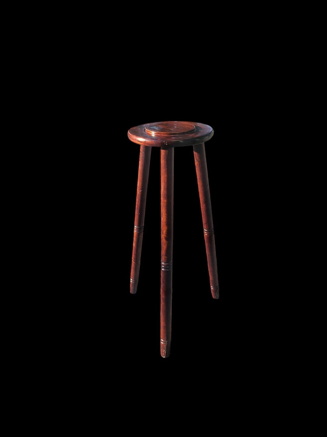 Midcentury Salad Bowl Stand, Wood Plant Stand, Rose Wood Stand - Etsy