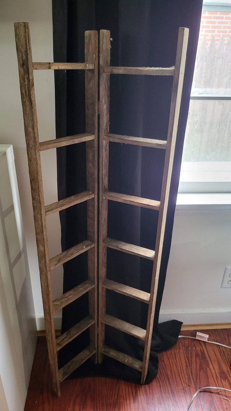 Ladder Wood Ladder Decorative Ladder Farm Ladder Small - Etsy