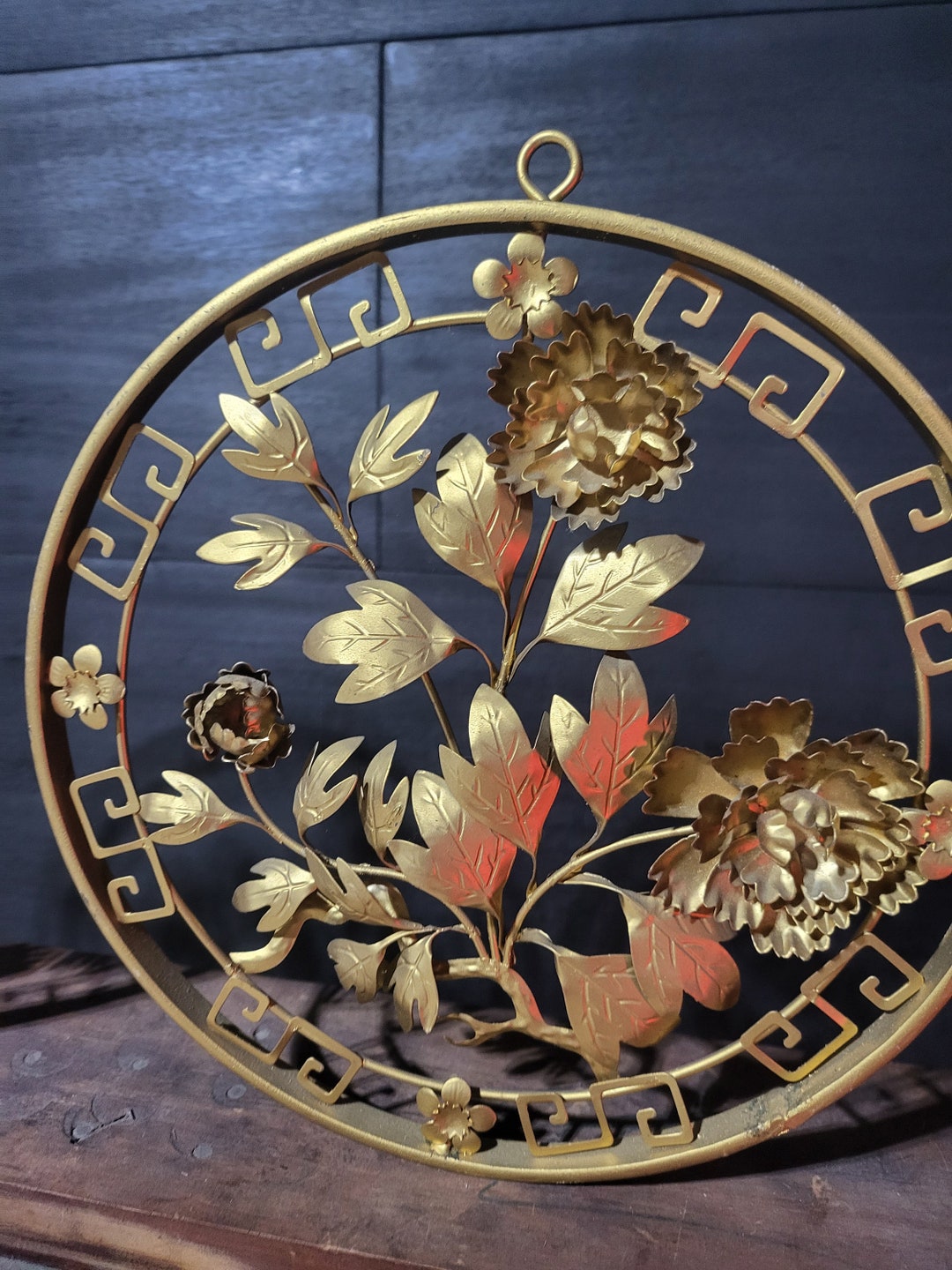 Midcentury Metal Flower Art, Mcm Flower Art. Flower Wall Art, - Etsy