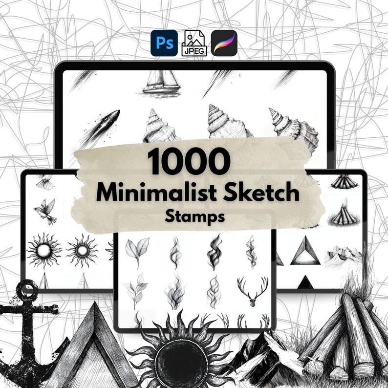 10000+ Tattoo Stamp Brushes Bundle, Procreate Tattoo Stamps, Photoshop ...