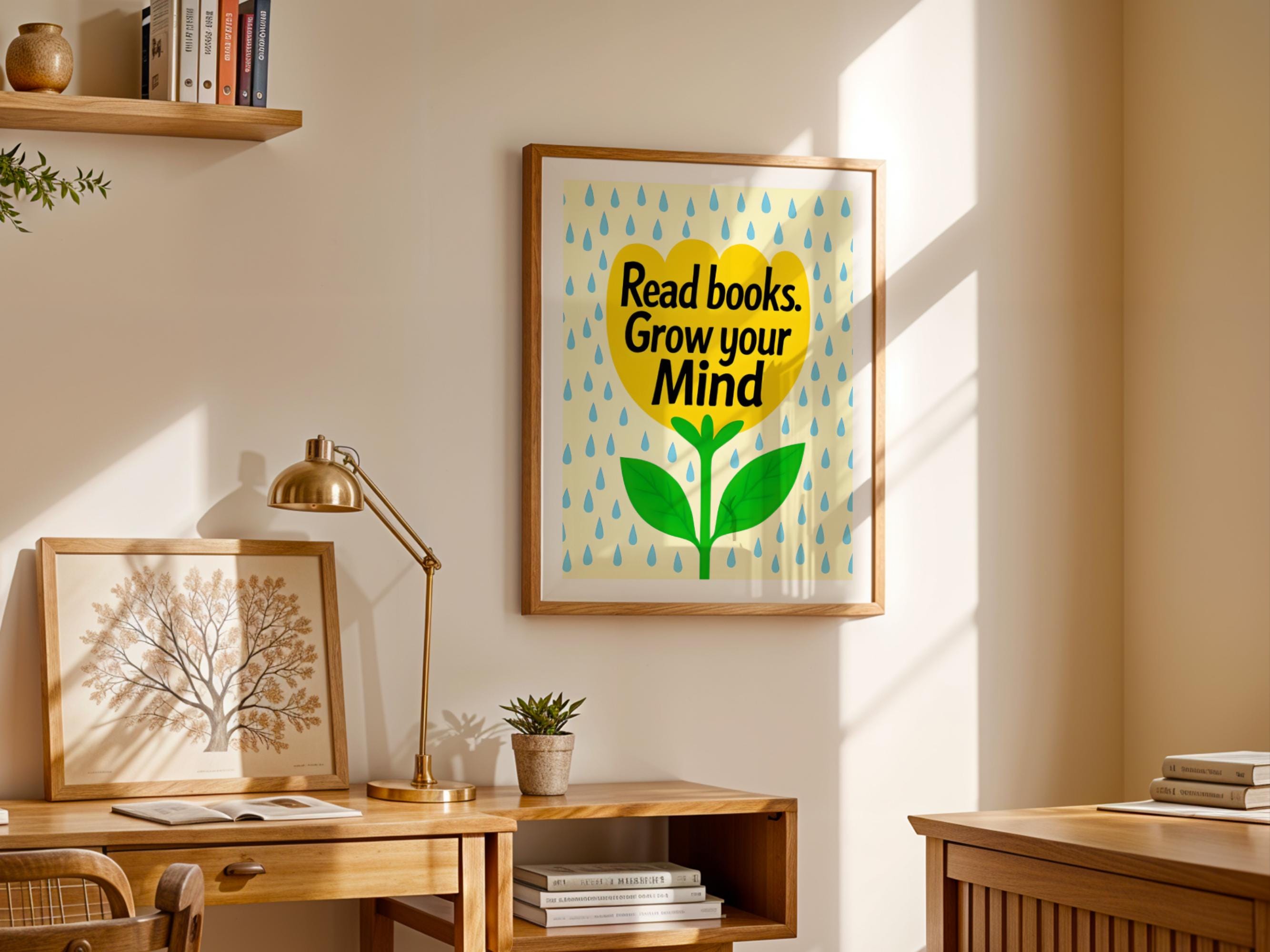 Classroom Poster, Read Books, Digital Download, Educational Poster ...