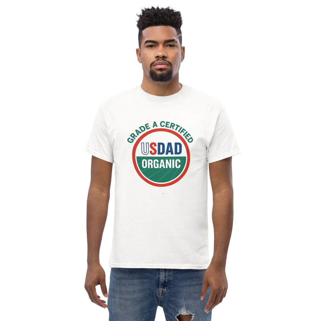 CERTIFIED USDAD – Funny Dad Shirt | Gift for Him | Unisex T-shirt - Etsy