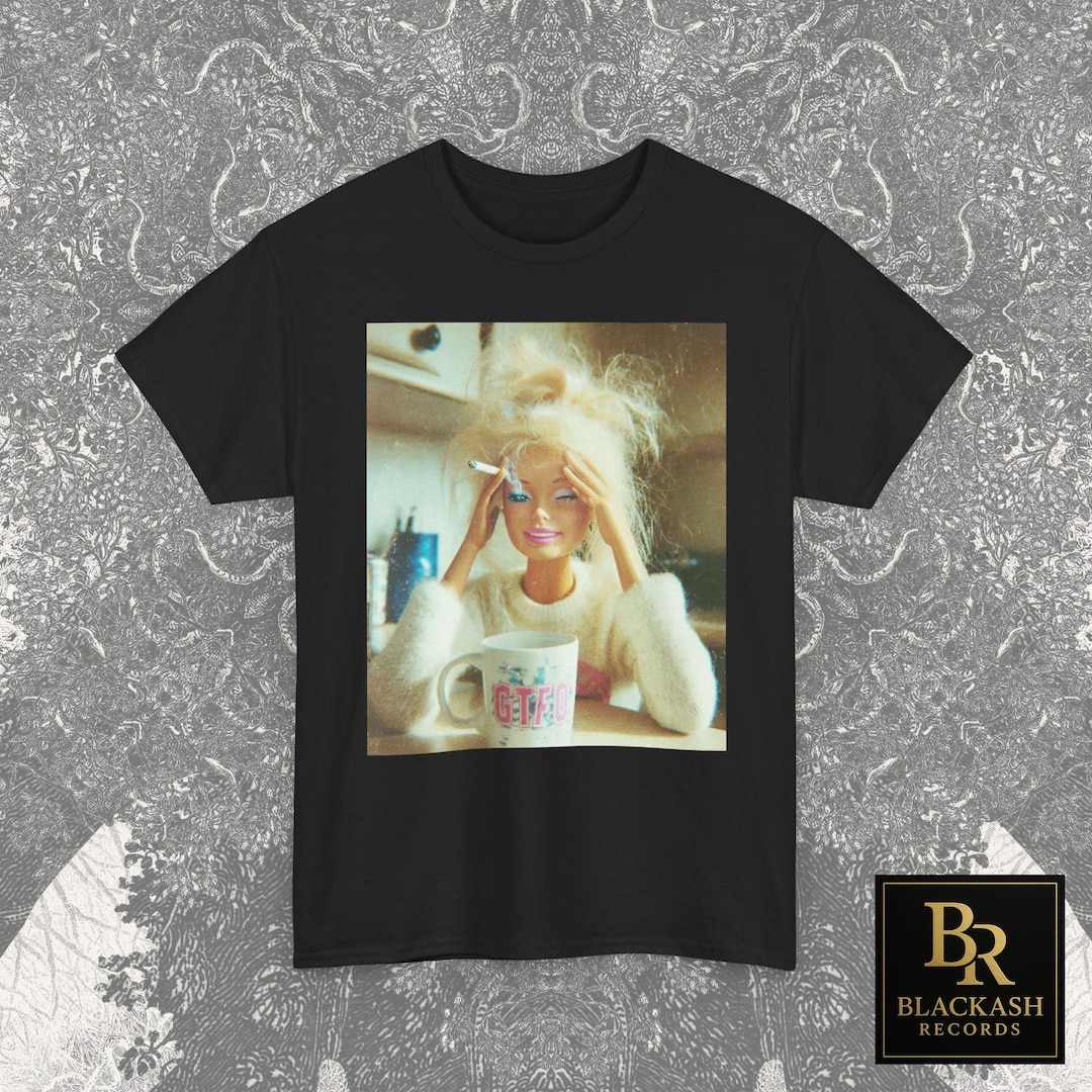 Funny Doll Meme Face Distressed Woman Shirt Gift, Absurd Stressed ...