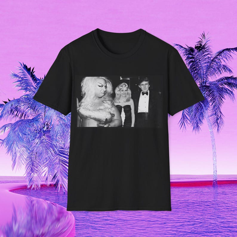 Divine Drag Queen Trump Shirt | Anti-trump Satire Tee | Divine Ivana ...