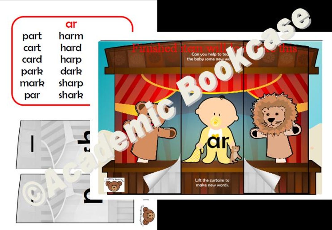 Puppet Theatre Word Maker - Ar Phonics Grapheme. for Students to Try ...