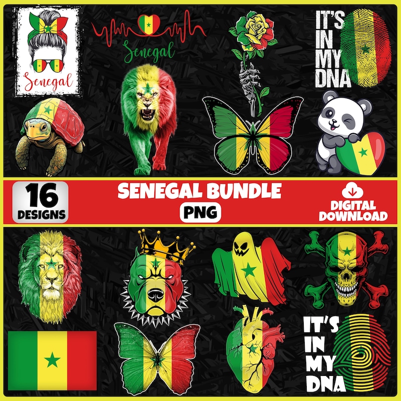 Senegal Flag - Etsy UK