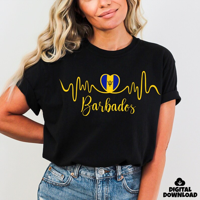 Barbados PNG Bundle | 16 Designs Patriotic Barbadian | Sublimation ...
