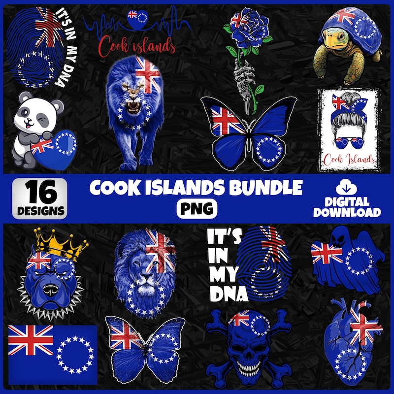Cook Islands Designs - Etsy