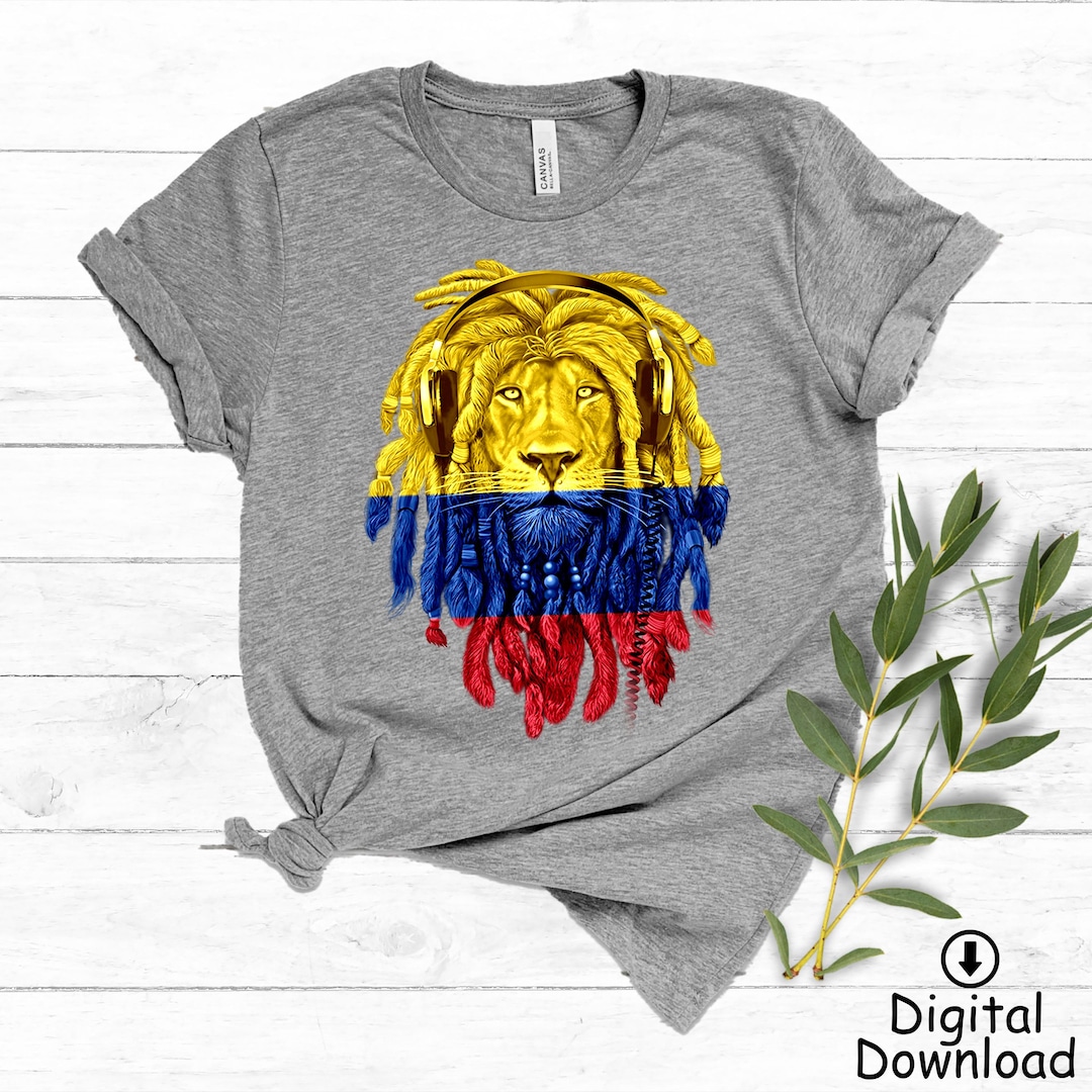 Colombia PNG | Colombia Flag T-shirt Design | Colombian Sublimation PNG ...