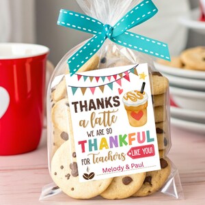 Teacher Thank You Tags Pdf Fillable TEACHER Appreciation Gift Tag ...