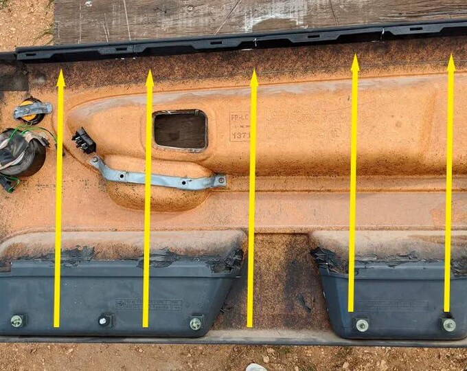 BMW E36 Coupe Door Panel Repair Kit/ BMW E36 Door Panel Repair Kit/ BMW ...